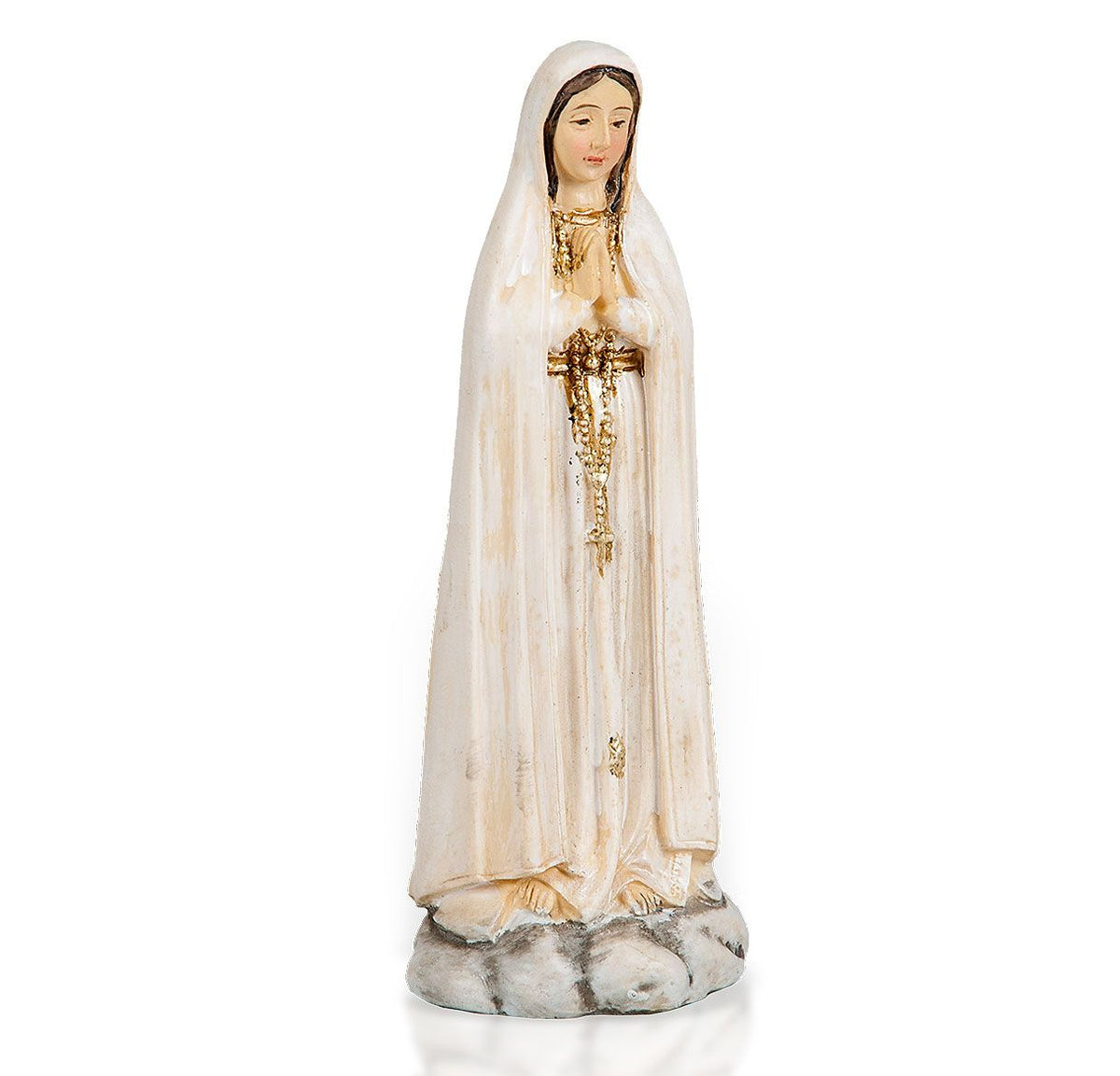Our Lady of Fatima 4" Saint Statue - Hand Painted – McCall's Online