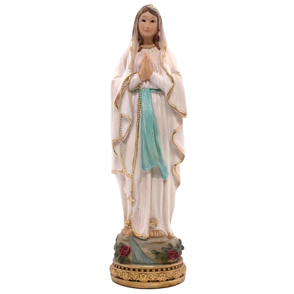Our Lady of Lourdes 8" Statue Figure - Made in USA – McCall's Online